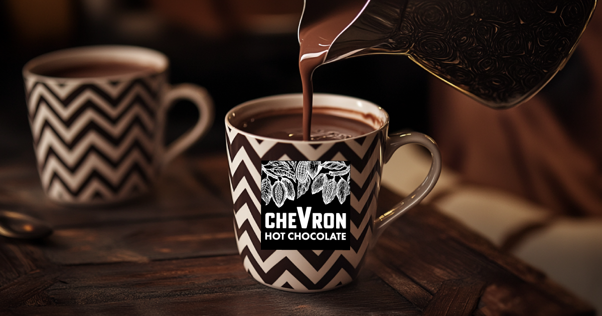 Luxury Hot Chocolate from The Chevron Chocolate Company